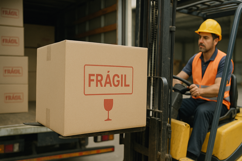 ¿Cómo evitar pérdidas en el transporte de productos frágiles?